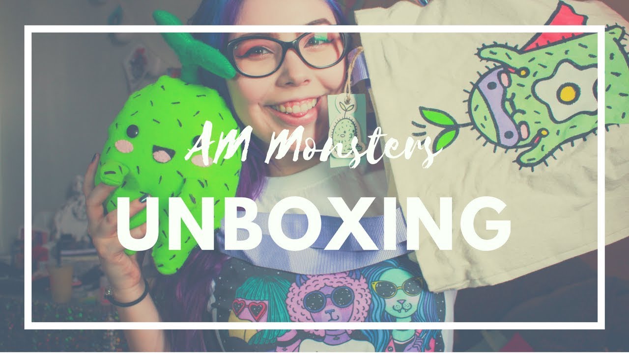 AM Monsters Unboxing 🌵🌟🌈 - YouTube