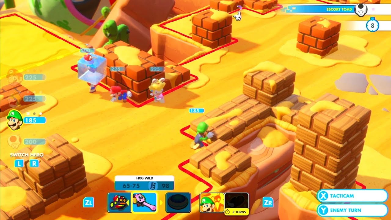 Mario & Rabbids Kingdom Battle - Part 14: Toad's Defense - YouTube