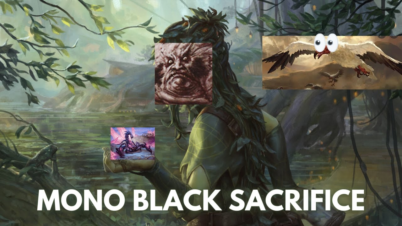 ⚰️ Mono Black Sacrifice ⚰️ -- Budget deck for Pauper! - YouTube