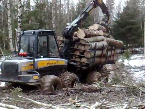 Ponsse Wisent - YouTube