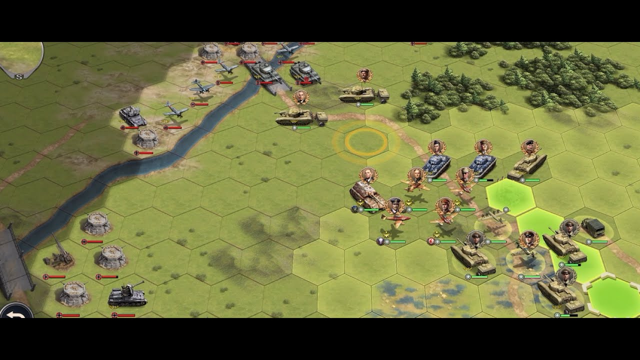Strategy Commander WW2 Europe Frontline Allied #47 Operation Clipper ...