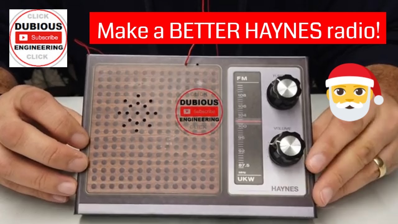 DuB-EnG: HAYNES Retro Radio Kit - A complete Christmas PCB Re-build ...