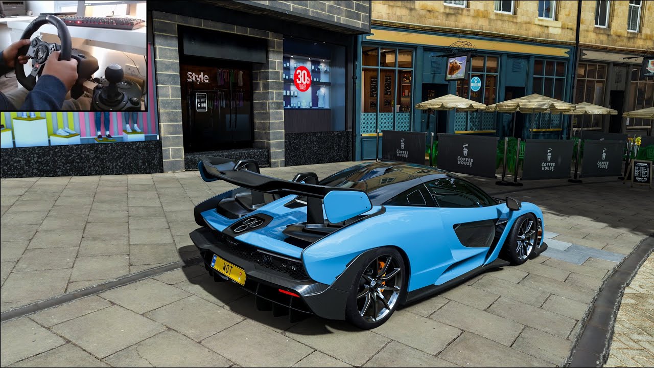 McLaren Senna | Logitech G920 | Forza Horizon 4 Gameplay - YouTube