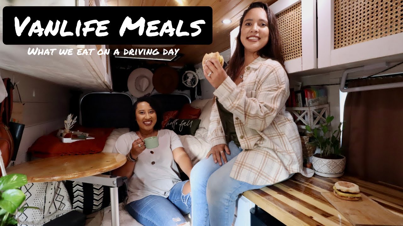 How we cook in our van | Vegan Vanlife Meals | What we eat in a day ...