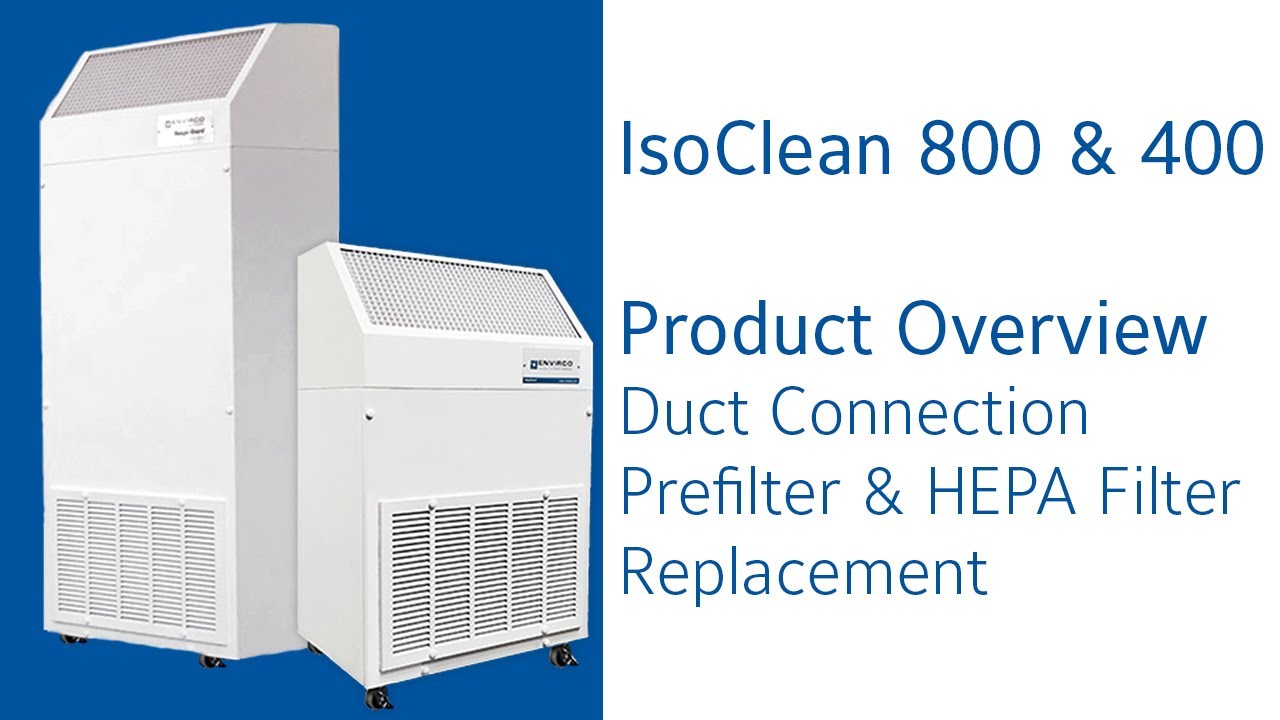 IsoClean 800 and 400 product features, specifications, applications and ...