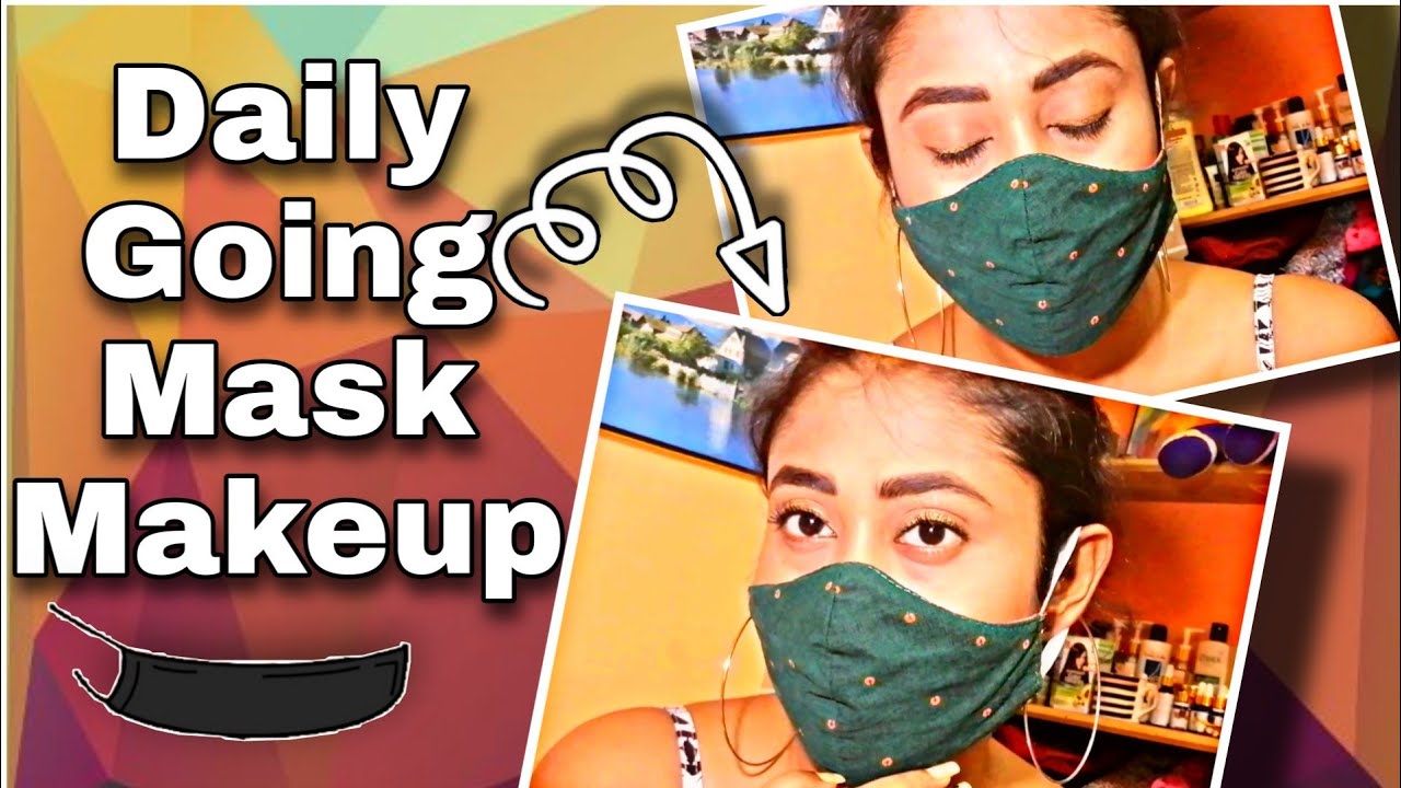 Everyday Going Mask Makeup Look! - YouTube