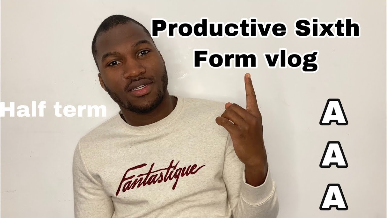 Productive Sixth Form A Levels vlog routine| Half term revision - YouTube