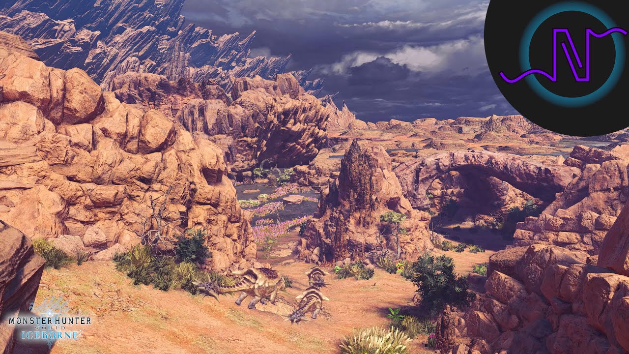 Wildspire Waste - Area Showcase - Monster Hunter World - YouTube