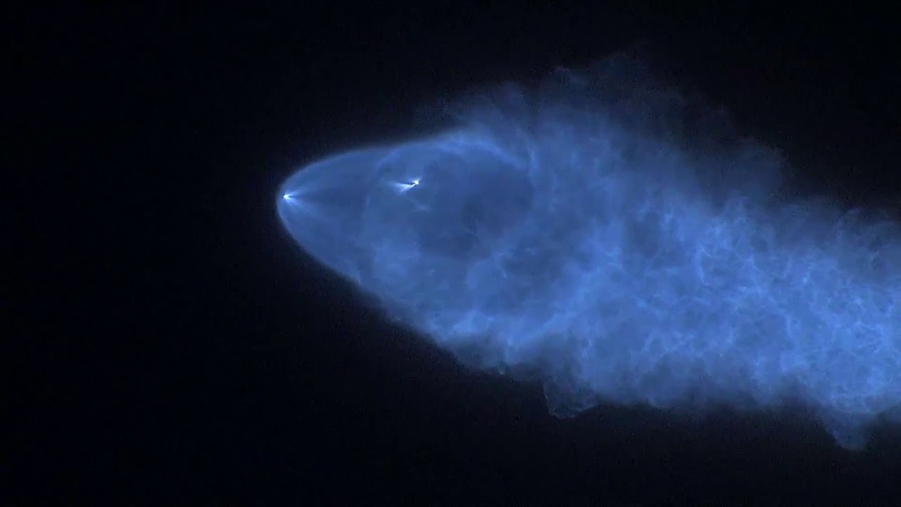 Twilight Effect - Vandenberg Rocket Launch SpaceX Falcon 9 - YouTube