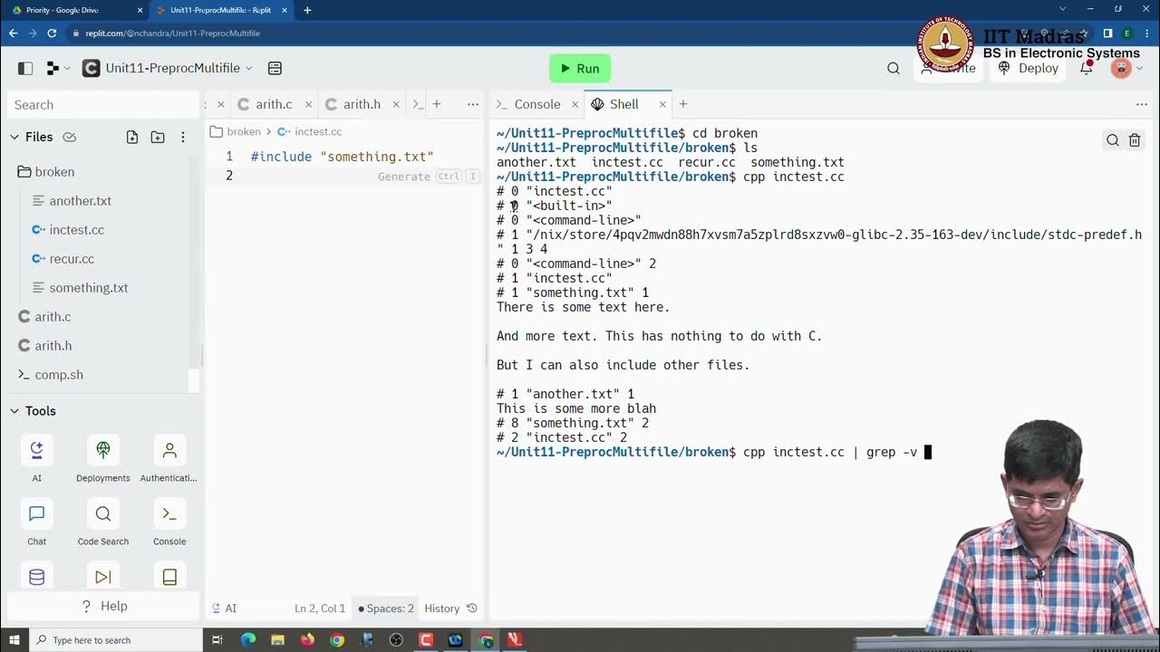 Include File in C - YouTube
