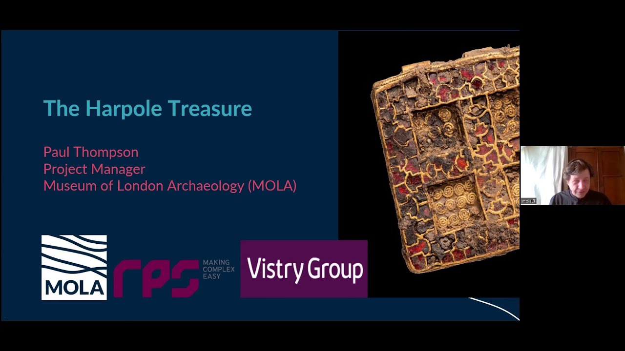 Anglo-Saxon Treasure at Harpole with Paul Thompson, MOLA - YouTube