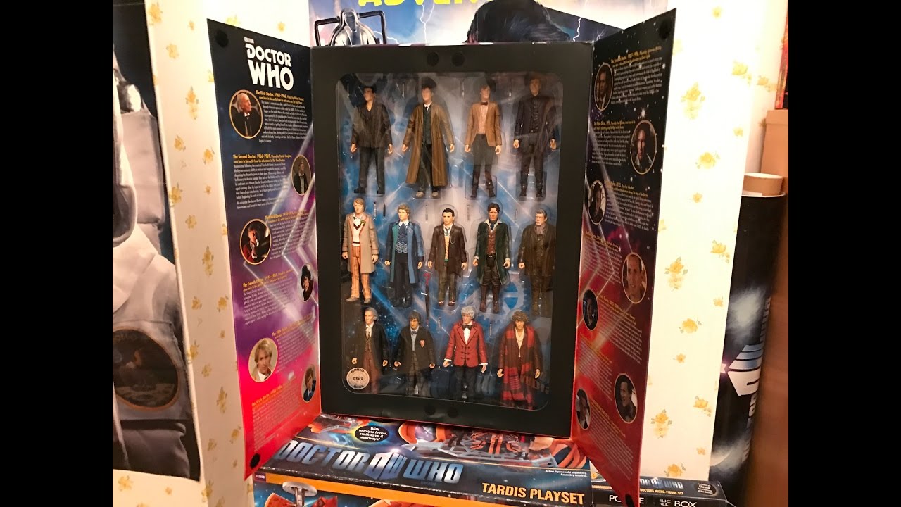 The Thirteen Doctors Collector Figure Set - YouTube