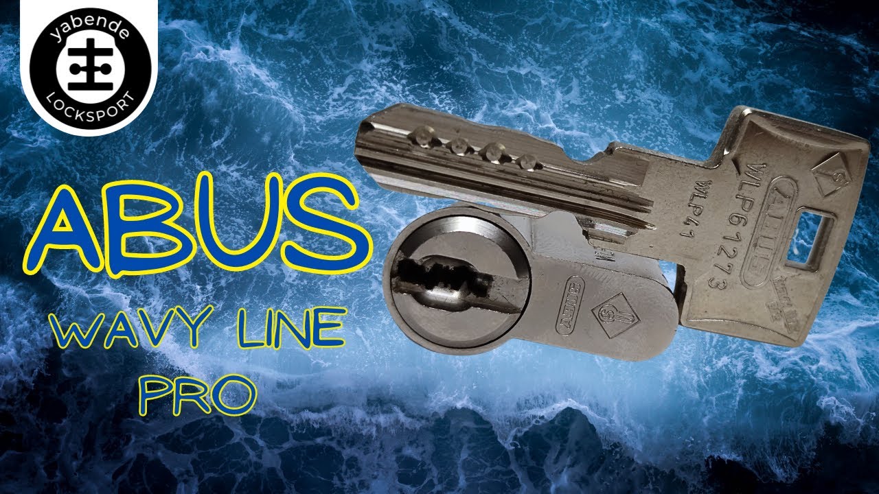 ABUS Wavy Line Pro - picked and gutted - YouTube