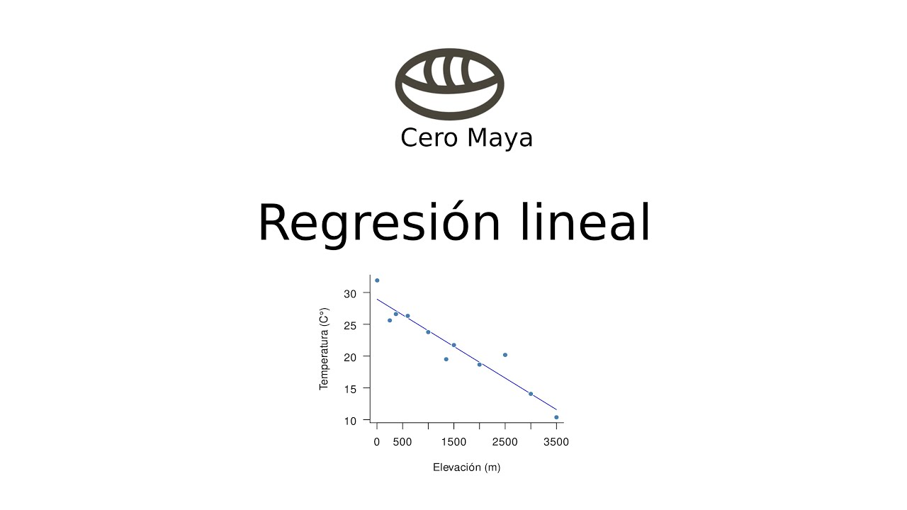 Regresión Lineal en R / Rstudio - Modelo lineal y estadística, prueba ...