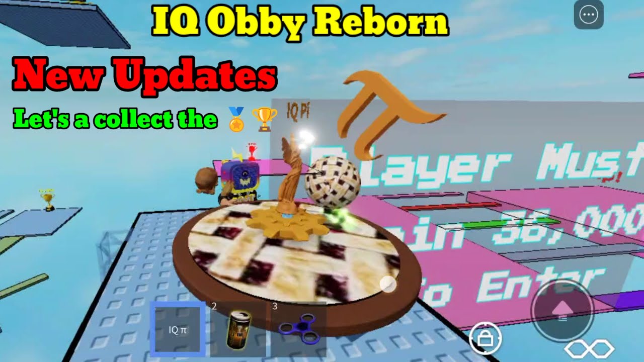 New Updates at IQ Obby Roblox Reborn - YouTube