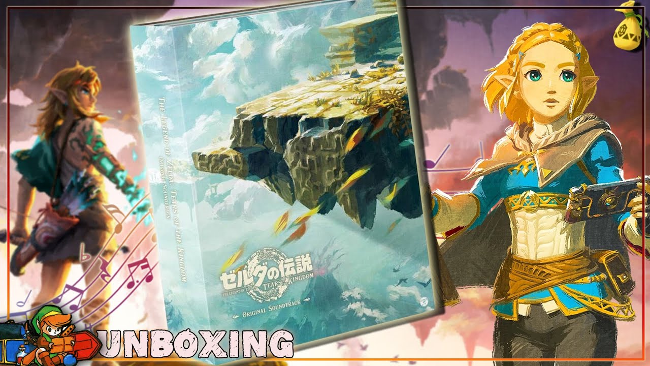 No tiene banda sonora... Unboxing Zelda Tears of the Kingdom Original Soundtrack STANDAR Edition ...