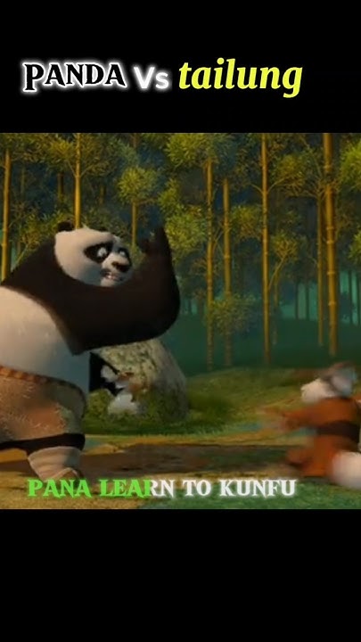 Panda vs Tailung 🥶 /kung fu panda / #edit #tailung #shorts - YouTube