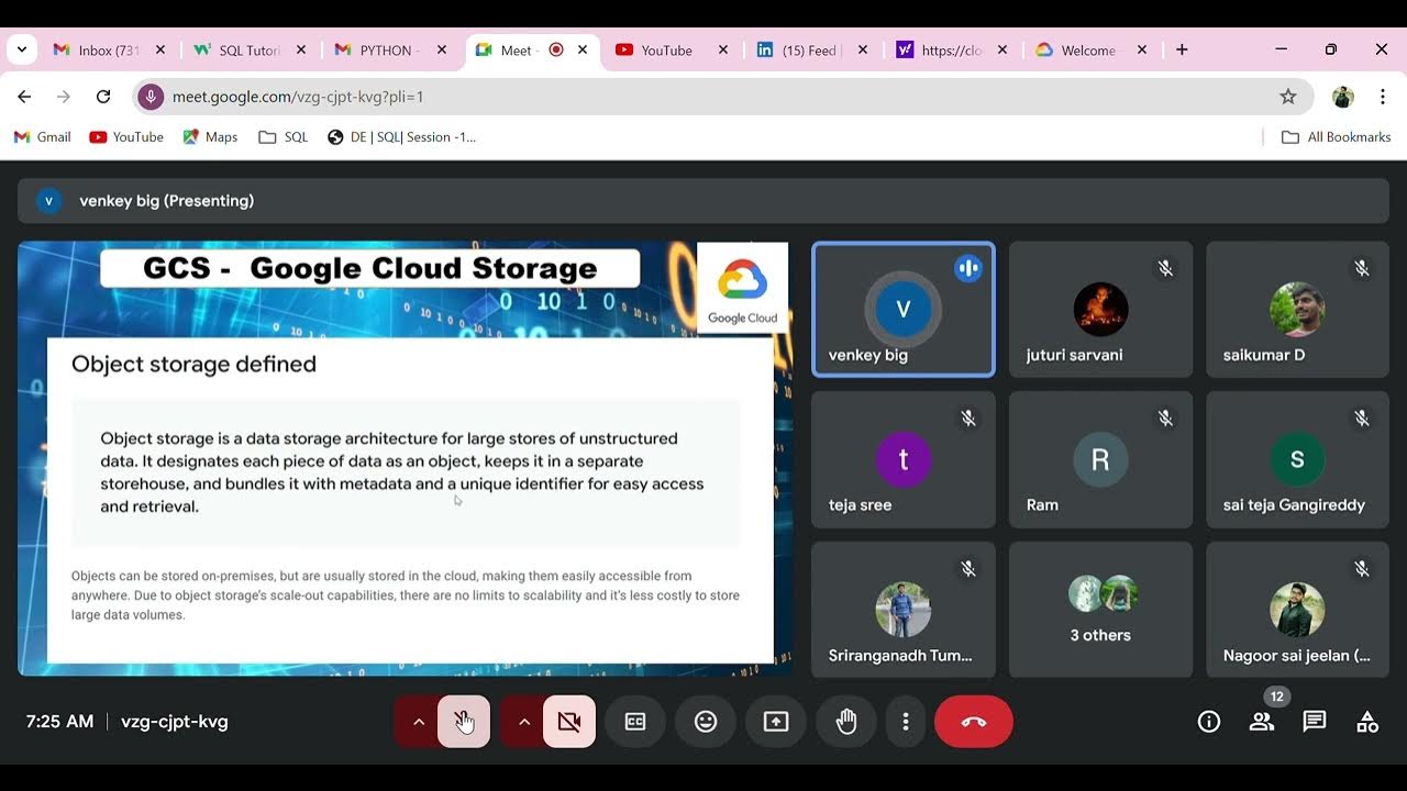 DE|GCP|Session-6| Google Cloud Storage, Object Storage Technologies ...