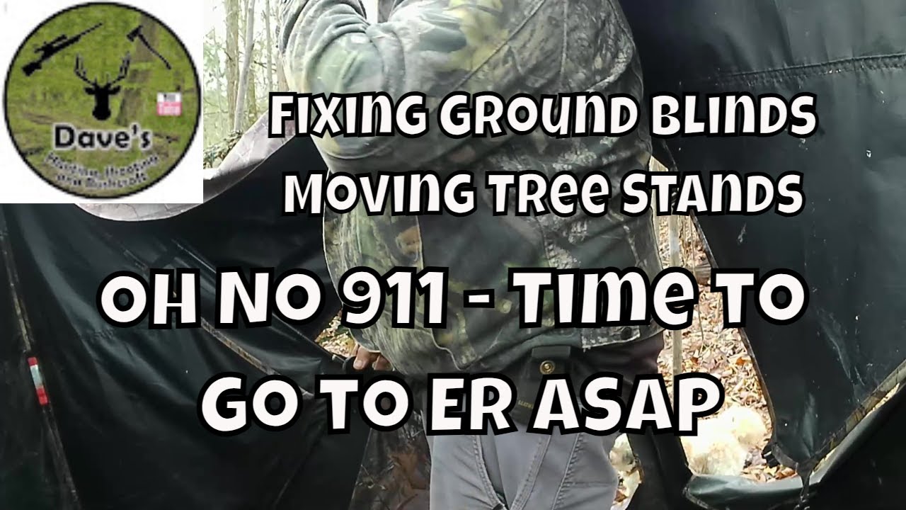 From Fixing Ground Blinds To A Potential Disaster - 911 Emergency ...