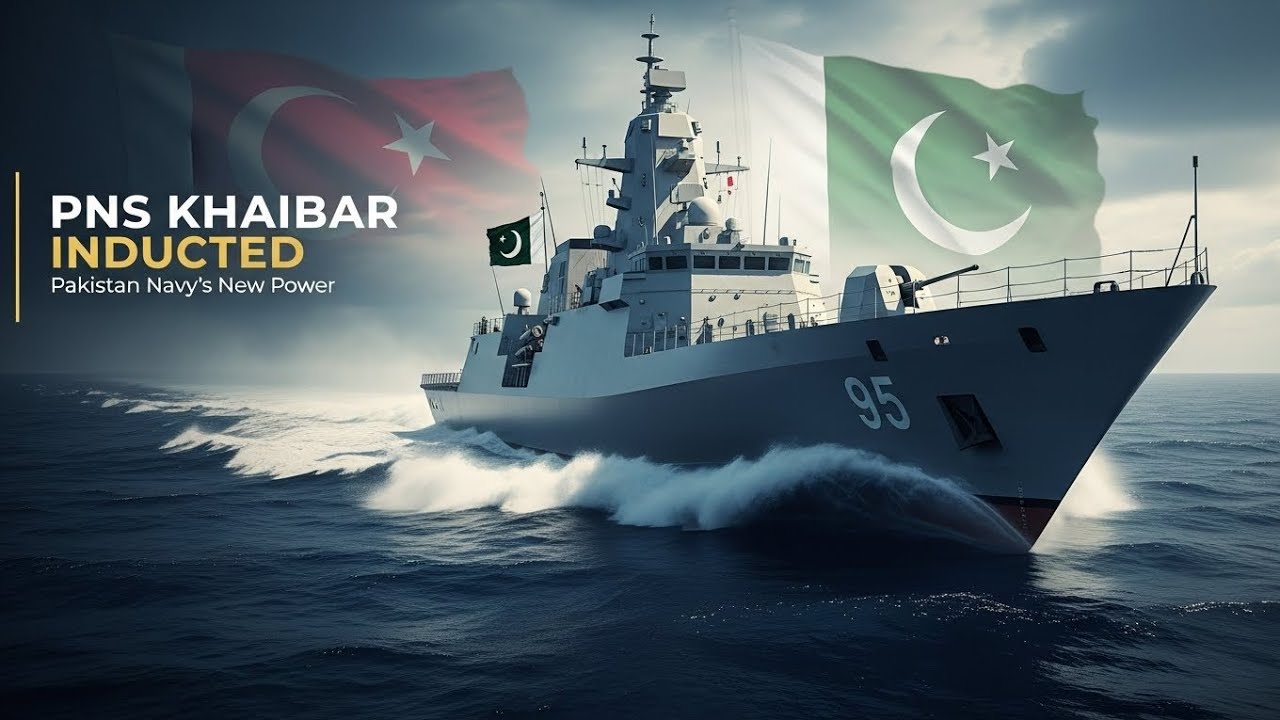Pakistan Navy Inducts PNS Khaibar | Full Babar-Class MILGEM ...