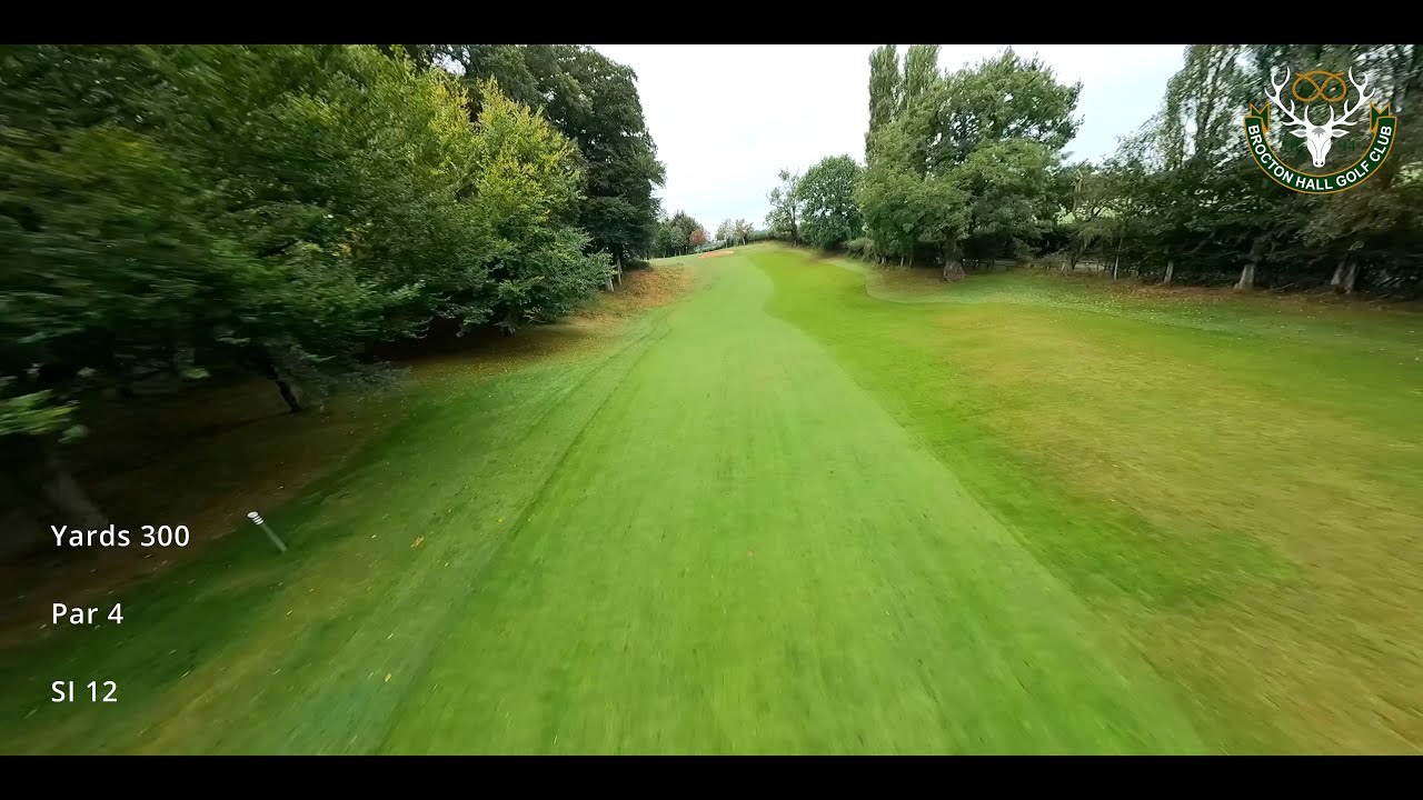 Hole 4 Brocton Hall golf club. - YouTube