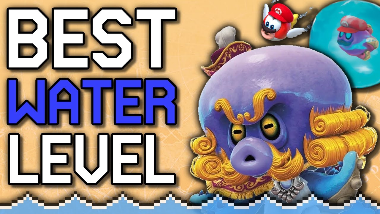 Seaside Kingdom: Mario Odyssey's Best Water World | Level By Level ...