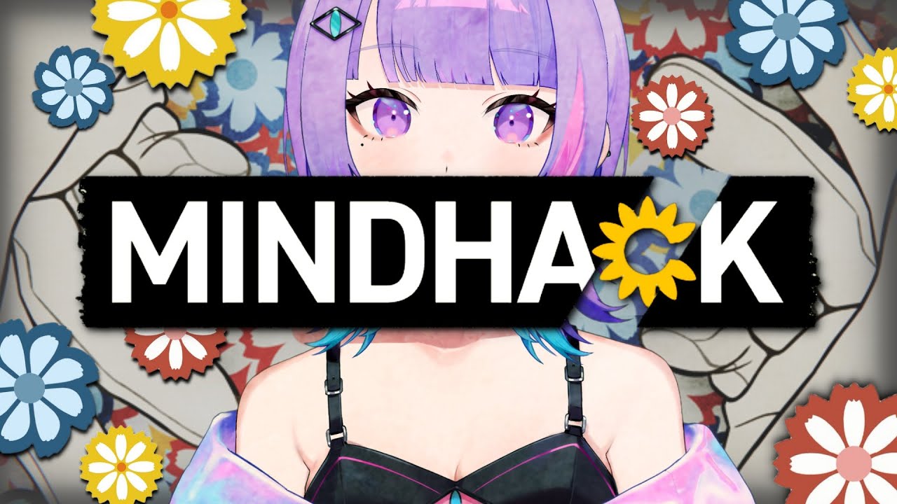 【MINDHACK】悪人の脳内をハッキングしてお花畑に変えちゃおう！【#新人Vtuber #夢目ネル 】 - YouTube