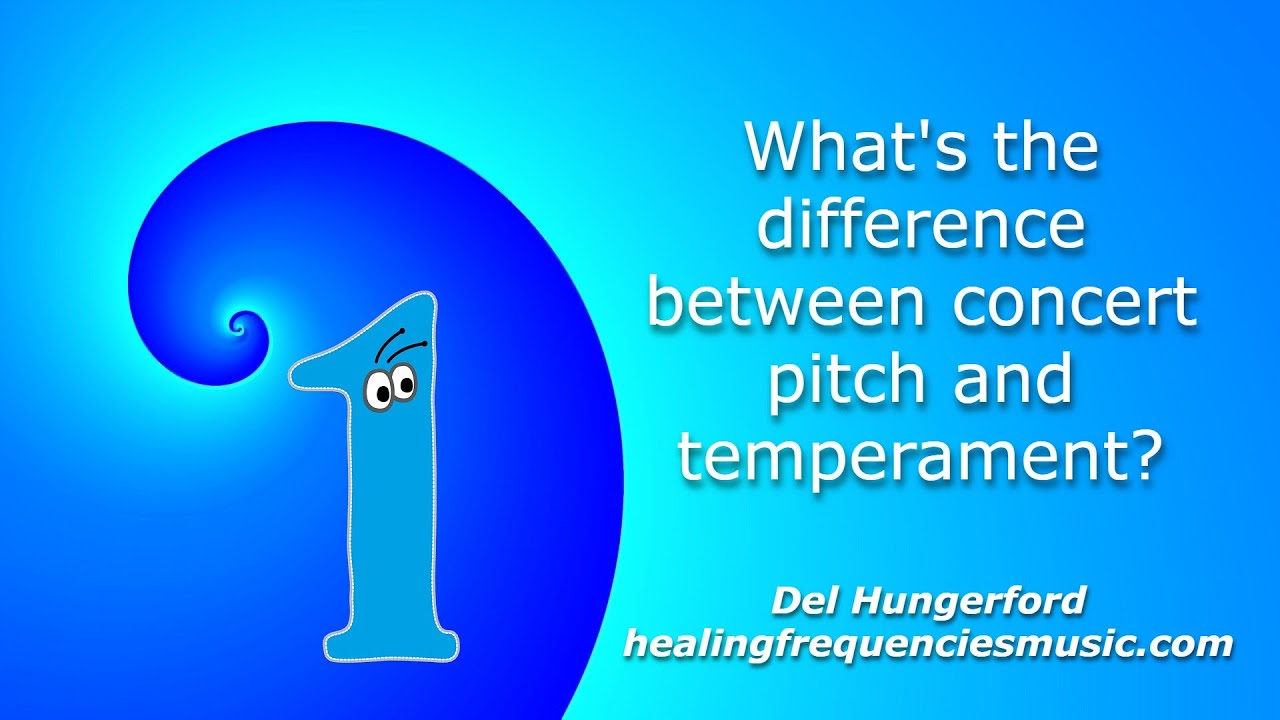 #1: Concert pitch vs temperament - YouTube