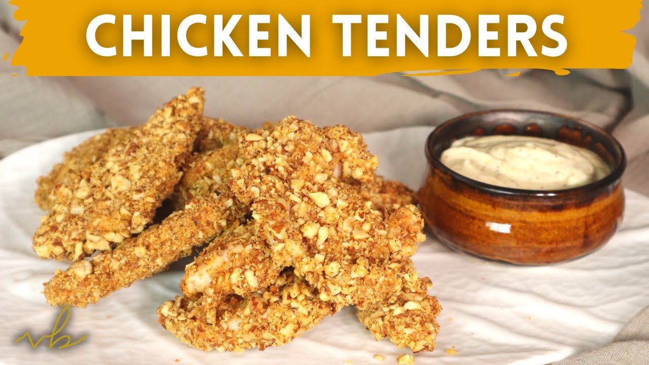 BAKED Almond Crusted Chicken Tenders | Vineet Bhatia Recipes - YouTube