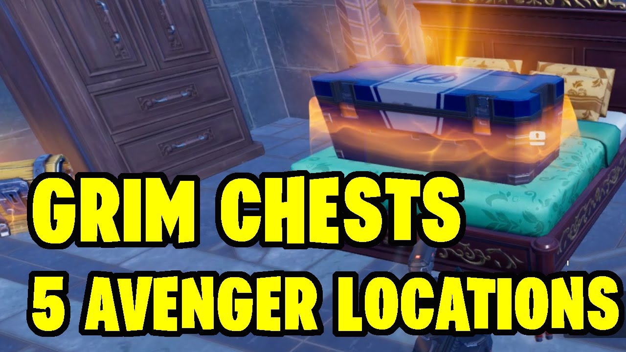 Easy Location of 5 Avenger Chests at Grim Gate - YouTube