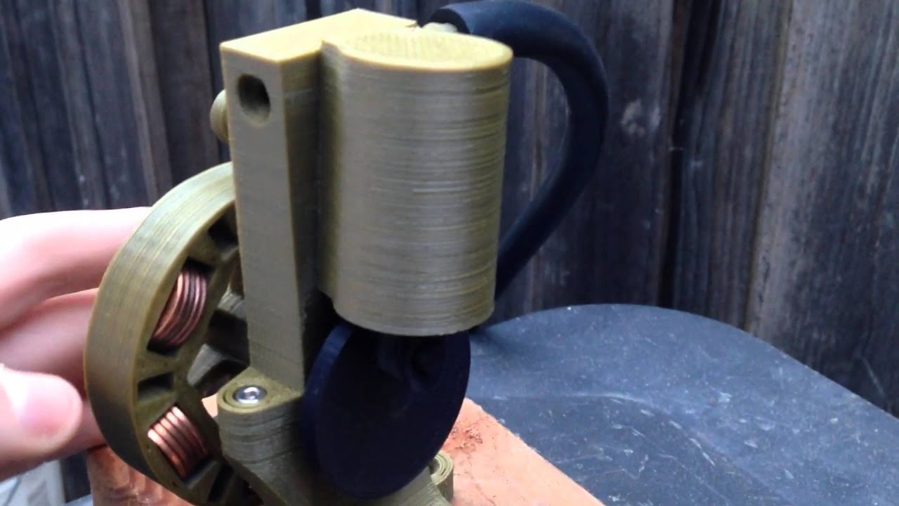 Working Oscillating Steam Engine MKI - YouTube