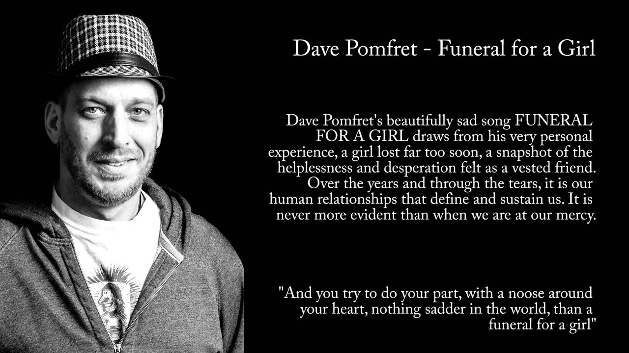 Dave Pomfret - Funeral for a Girl (Shameless Subversion 2015) - YouTube