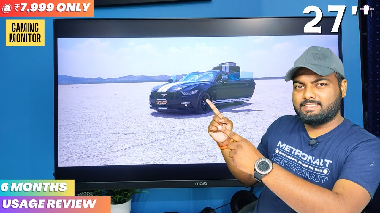 Marq 27'' Gaming Monitor | 6 Months Usage Review | 💯 Honest Review 🔥 ...