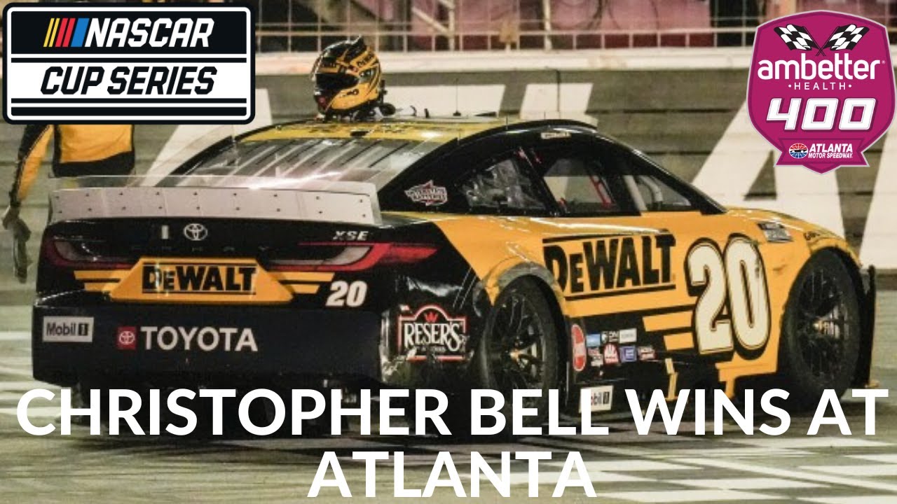 Christopher Bell Wins At Atlanta - YouTube