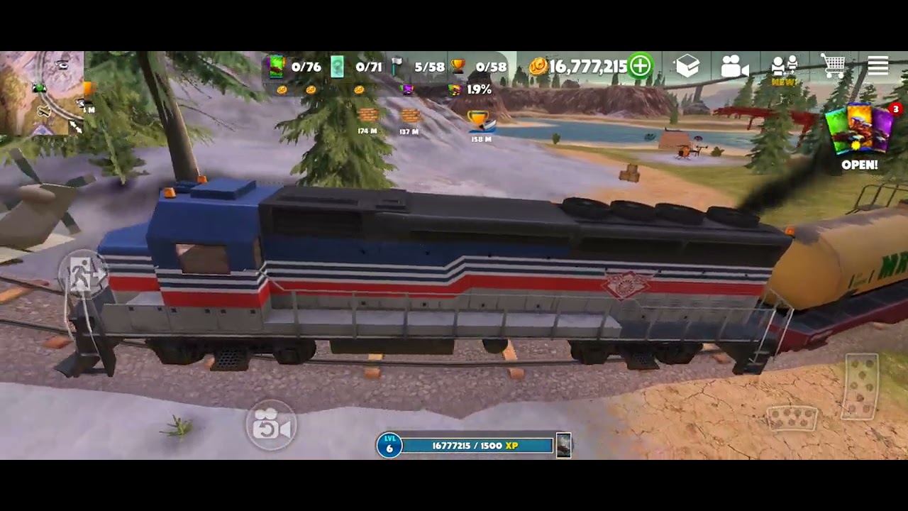 Driving a train in Off The Road Game. #offtheroad #offtheroadgame - YouTube