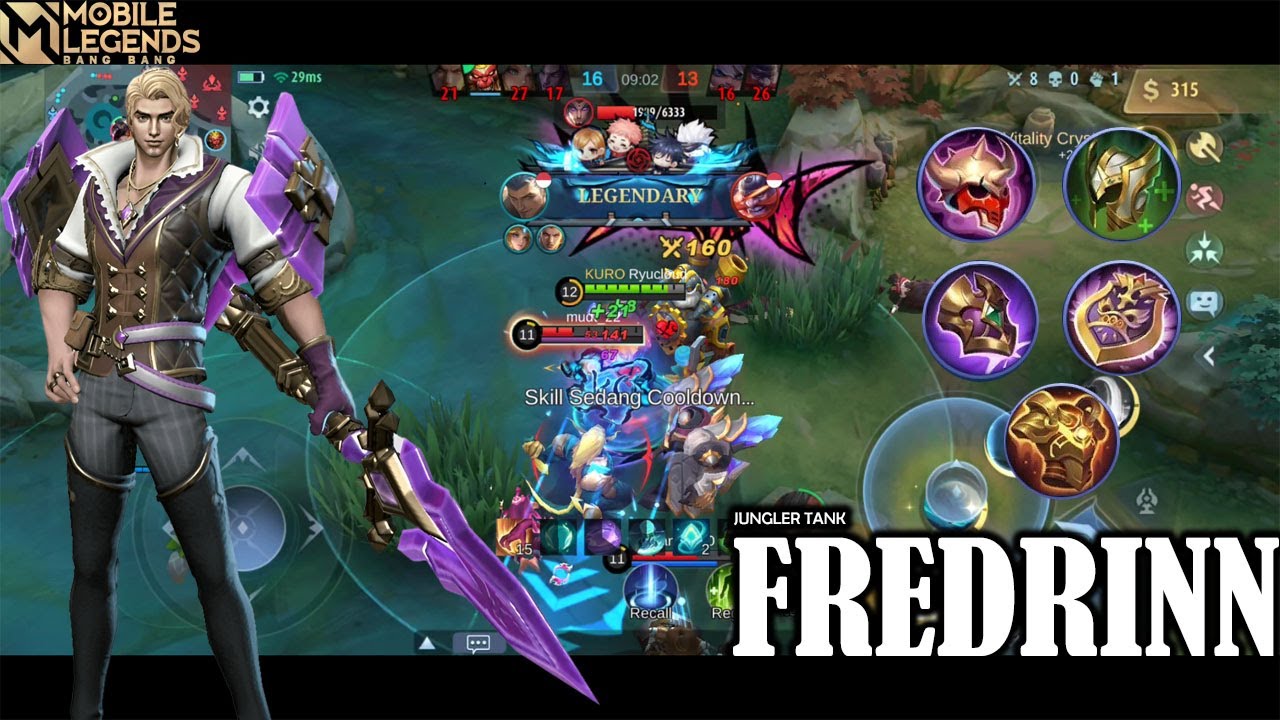 ITEM & BUILD FREDRINN JUNGLER TANK | COMBO FREDRINN TERSAKIT | TUTORIAL ...
