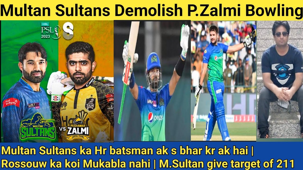 Multan Sultan becomes 1st team to cross the 200 mark in Psl 8 ...