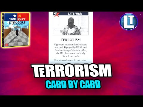 TWILIGHT STRUGGLE Strategy / HOW Do You Play The TERRORISM Card ...
