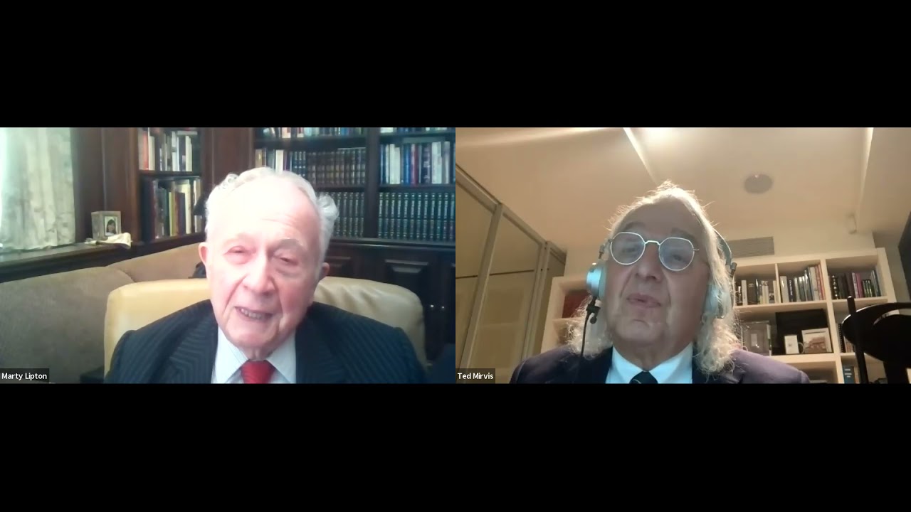 Law and Entrepreneurship Lecture with Martin Lipton - YouTube