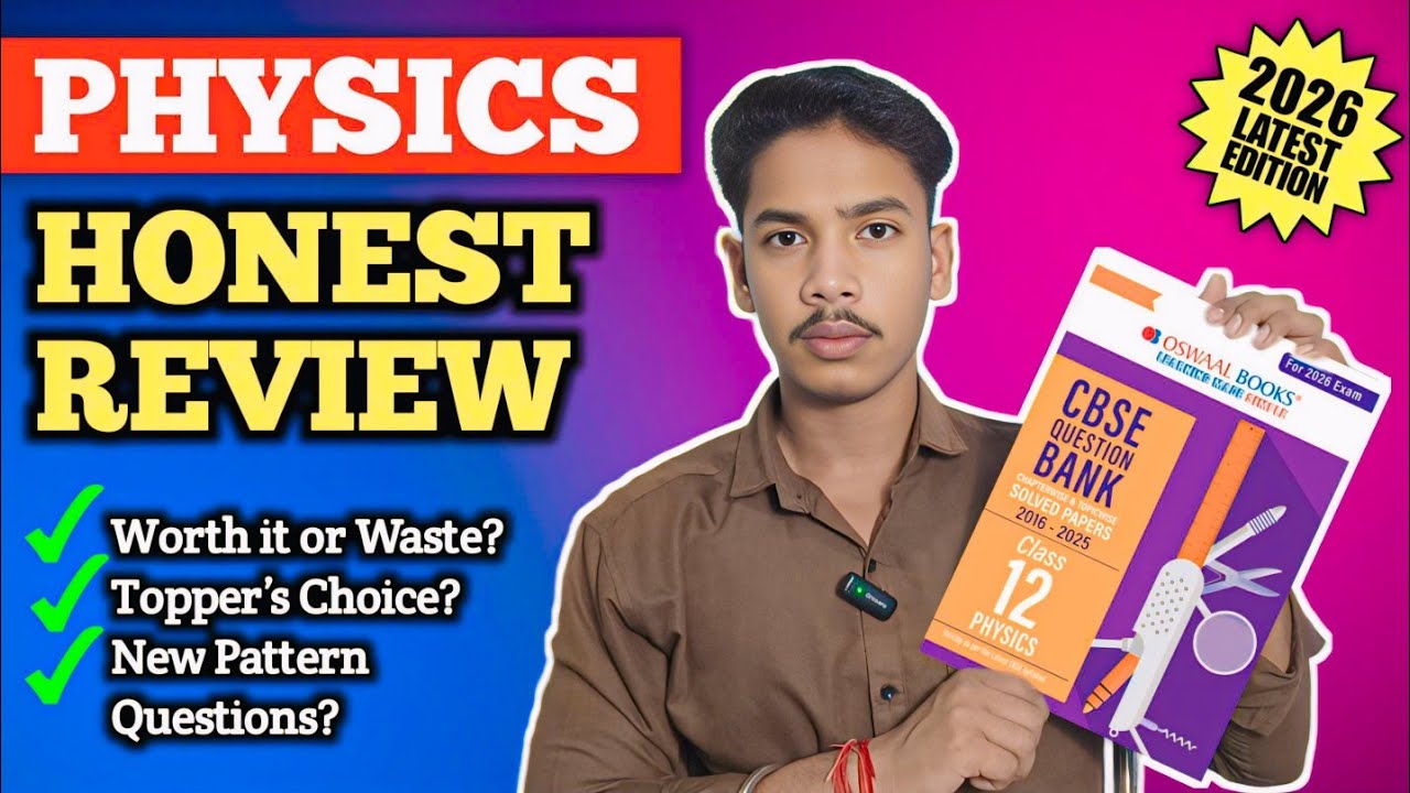 Oswaal Class 12 Question Bank 2026 Physics | Best Question Bank For 12 ...