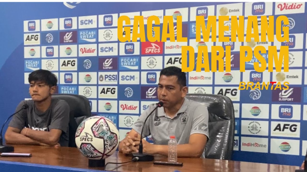 Pernyataan Jan Saragih dan Abiyoso Usai Laga Persik Kediri Vs PSM ...