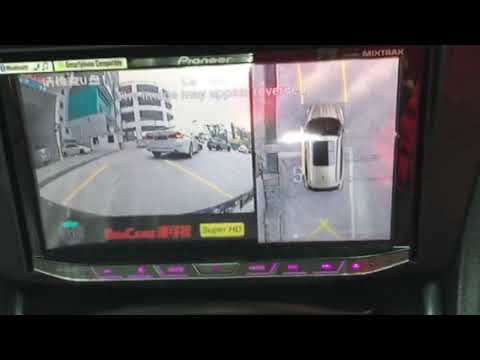 Toyota Crown👉2009 Installed 1080P Super HD Night Vision 360 All View ...