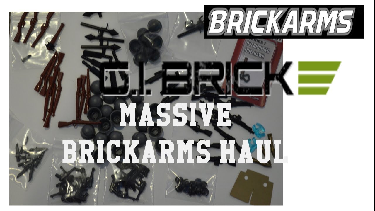 Massive GI Brick Haul!!(Brickarms) Lego haul #10 [Haul monday] - YouTube