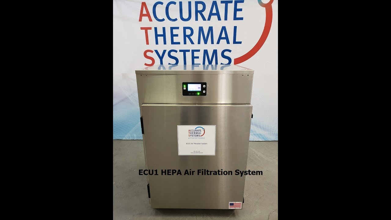 ECU1 HEPA Air Filtration System - YouTube