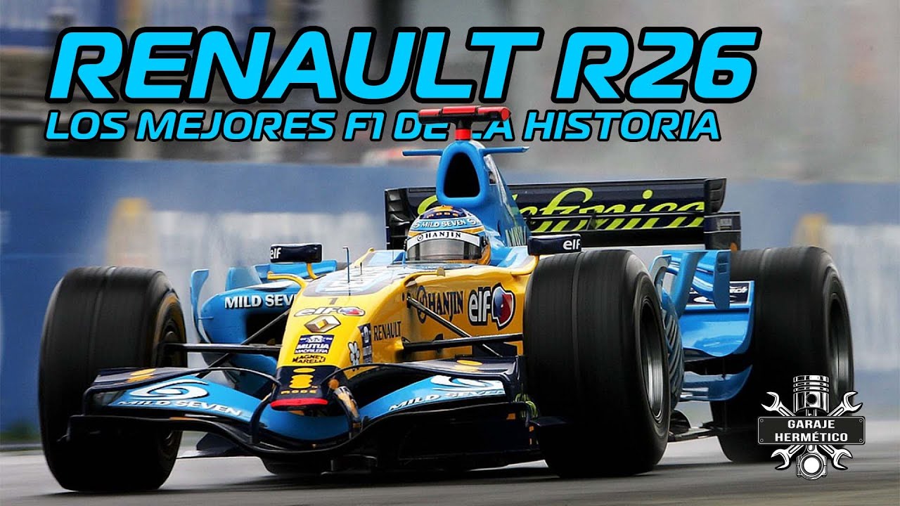 Los 10 mejores Fórmula 1 de la Historia: Renault R26 - YouTube