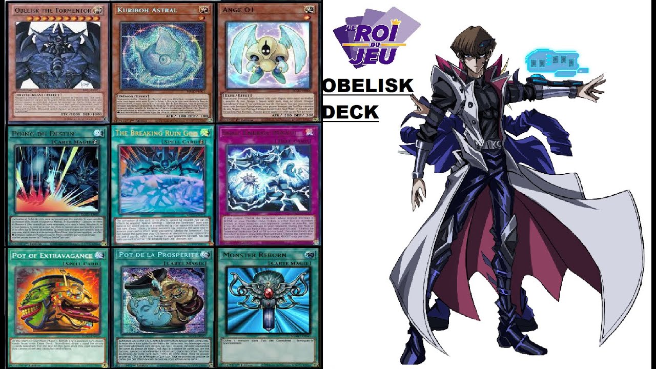 OBELISK DECK PROFILE 2023 + COMBO PRINCIPAL / EXEMPLES MAINS YU-GI-OH ...