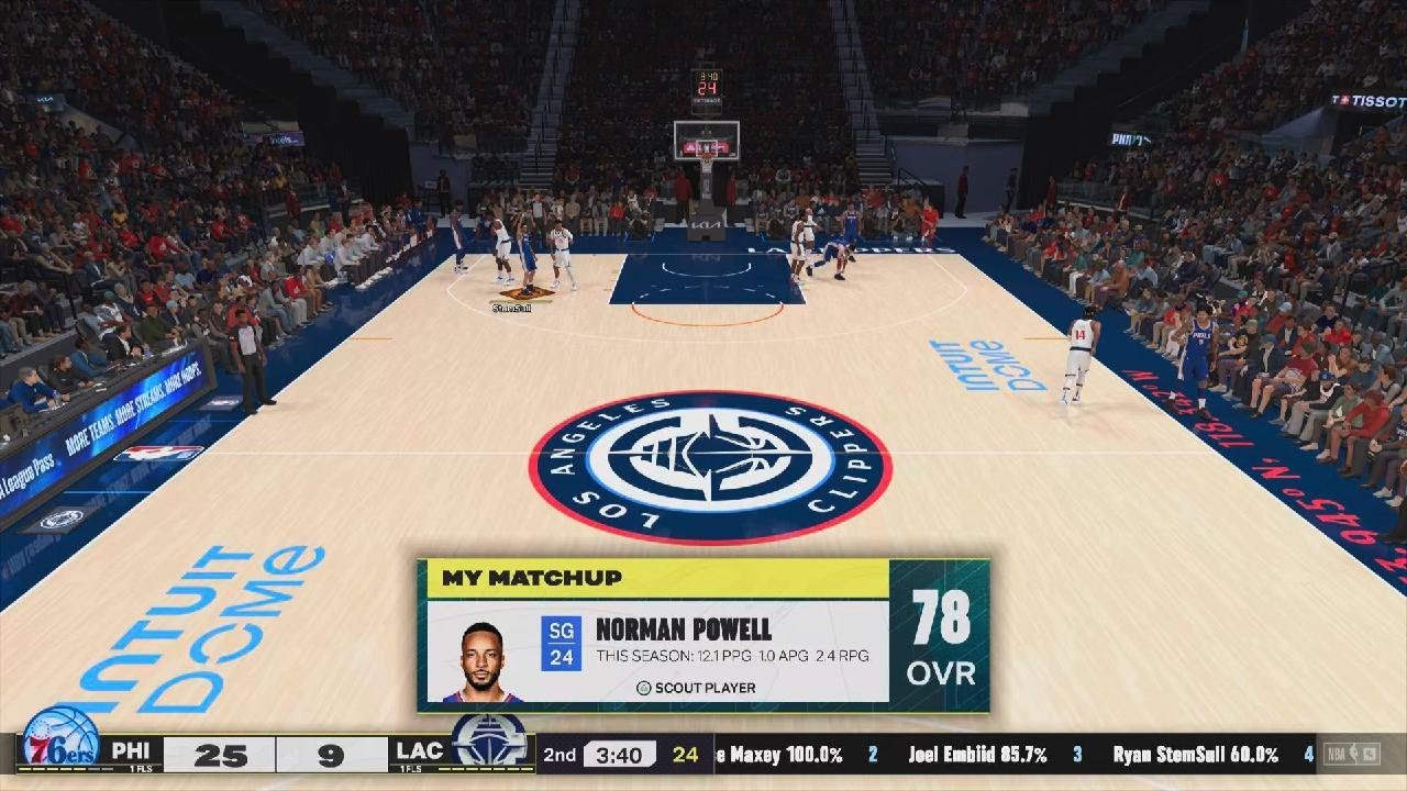 NBA 2K25 - Sharpshooter Dunk - YouTube