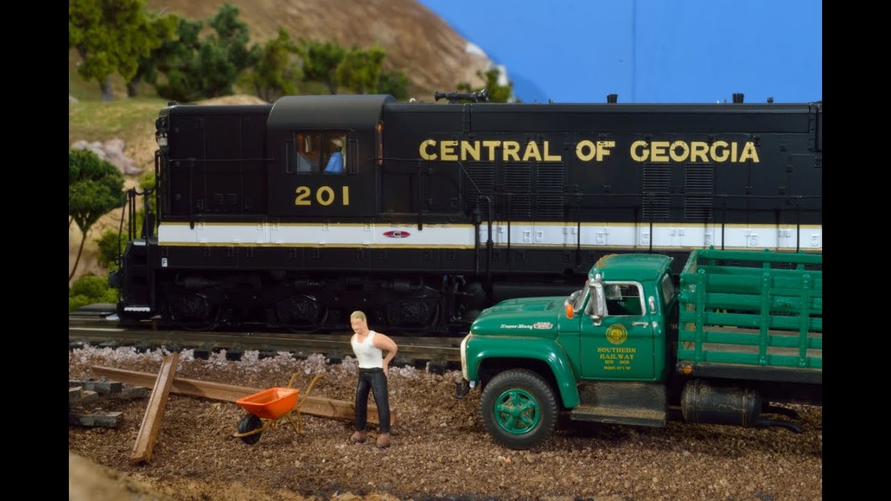 1960s Freight Train HO Scale HD - YouTube