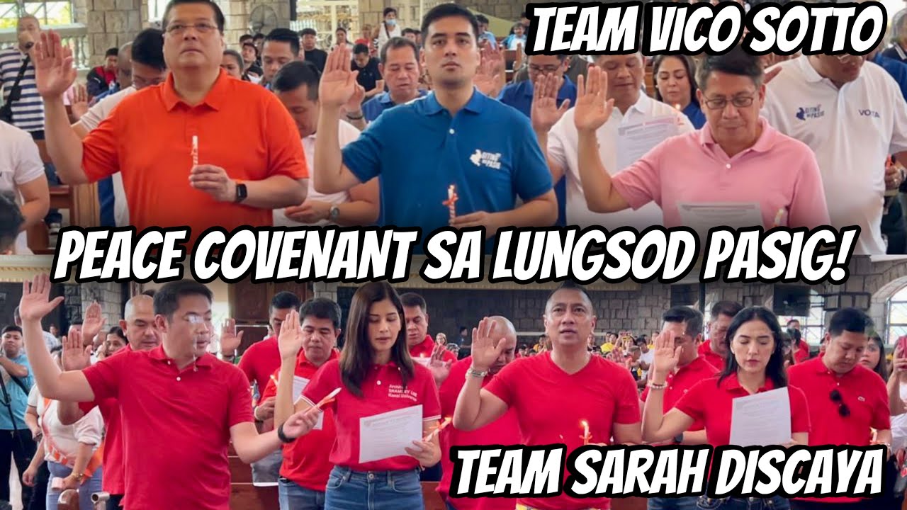HARAPAN NG TEAM VICO SOTTO AT TEAM SARAH DISCAYA SA PEACE COVENANT NG ...