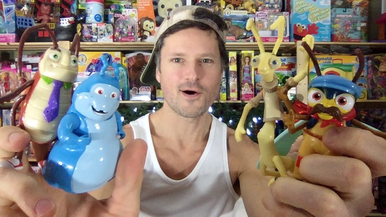More Beat Bugs Fab Figures: Walter, Baz, Morgs & Geoff Unboxing Review ...